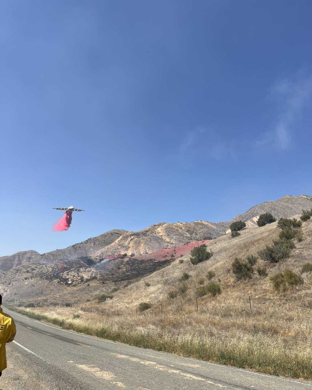 Fire in San Benito County has burned over 300 acres