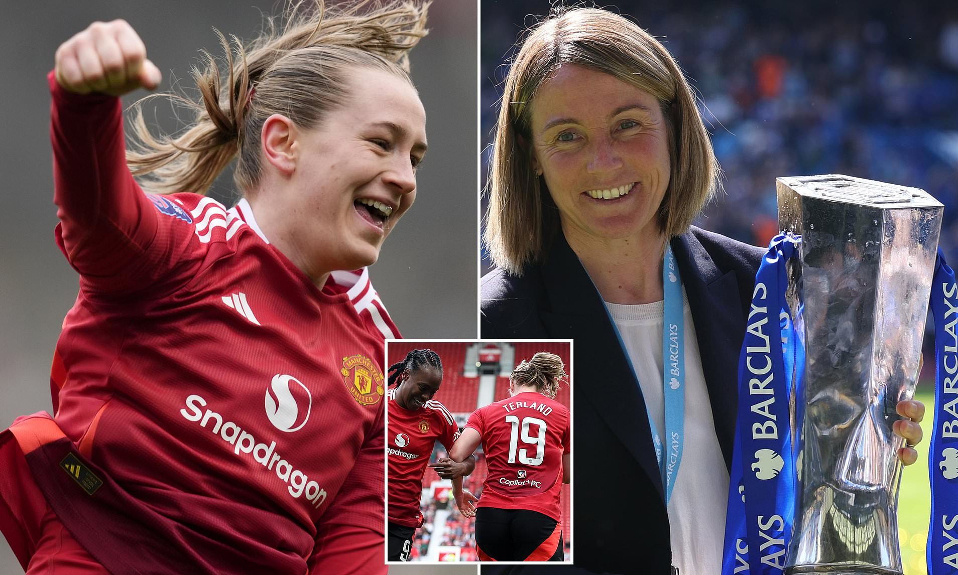 Man United's Elisabeth Terland out to wreck Chelsea's Treble bid as her ...