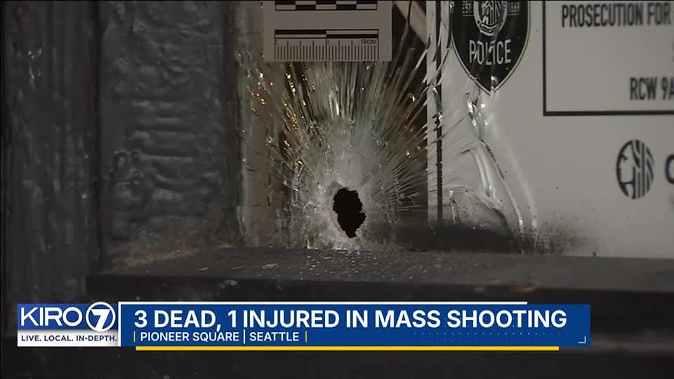VIDEO: 3 dead, one still in critical conditional in Seattle mass shooting