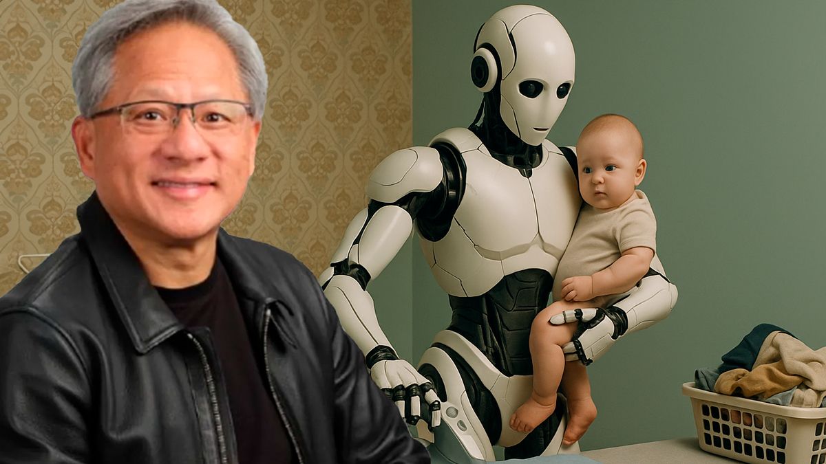 Jensen Huang, CEO de Nvidia, advierte seriamente de la crisis que se ...