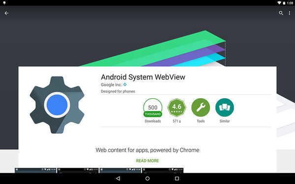 Android System WebView: Qué es, para qué sirve y cómo habilitarlo o solucionar errores