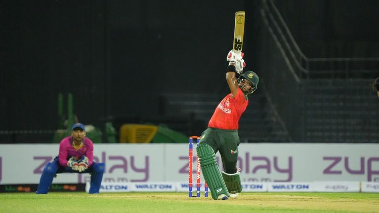 22-year-old Parvez Emon ends Bangladesh's 9-year-long wait for 2nd T20I century, Litton Das-led ...