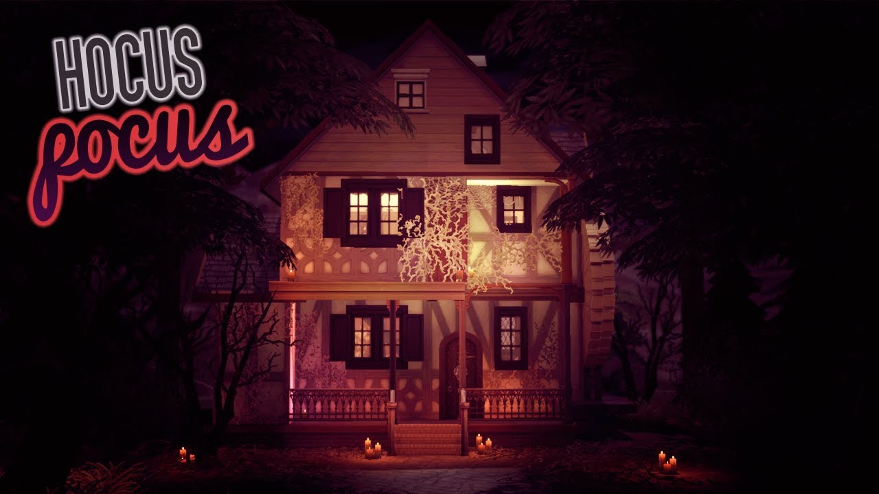 Speed Building The Hocus Pocus House In Sims 4