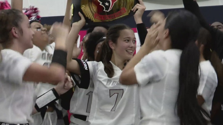 She's Next: Houston-area high school girls shine at Texans flag ...