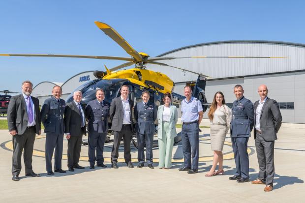 RAF welcomes new Jupiter HC Mk2 helicopter modified at Oxford site