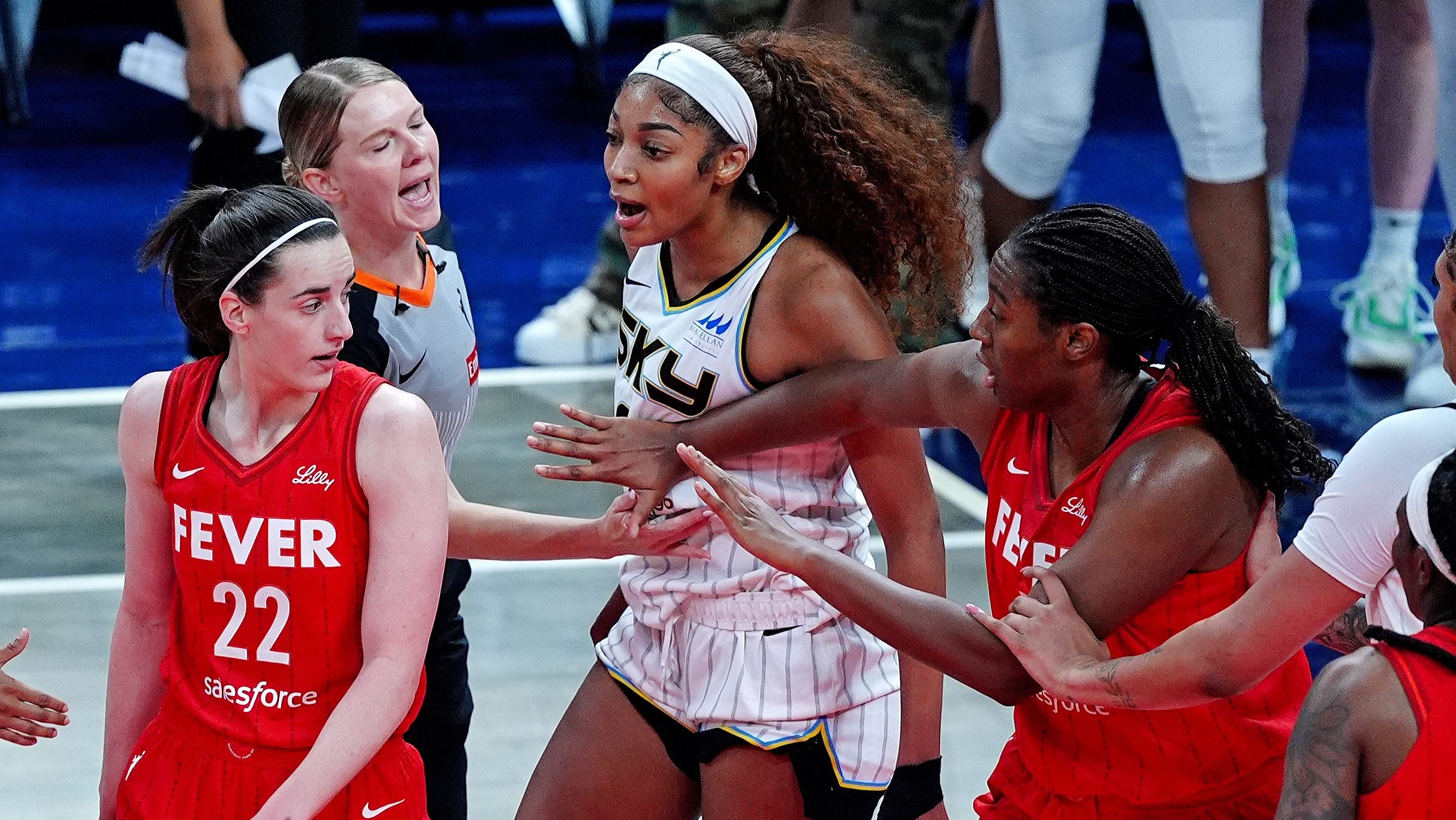 Caitlin Clark's thoughts on flagrant foul against Angel Reese in season ...