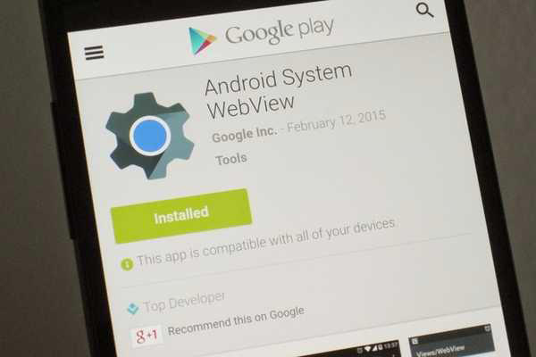 Android System WebView: Qué es, para qué sirve y cómo habilitarlo o solucionar errores