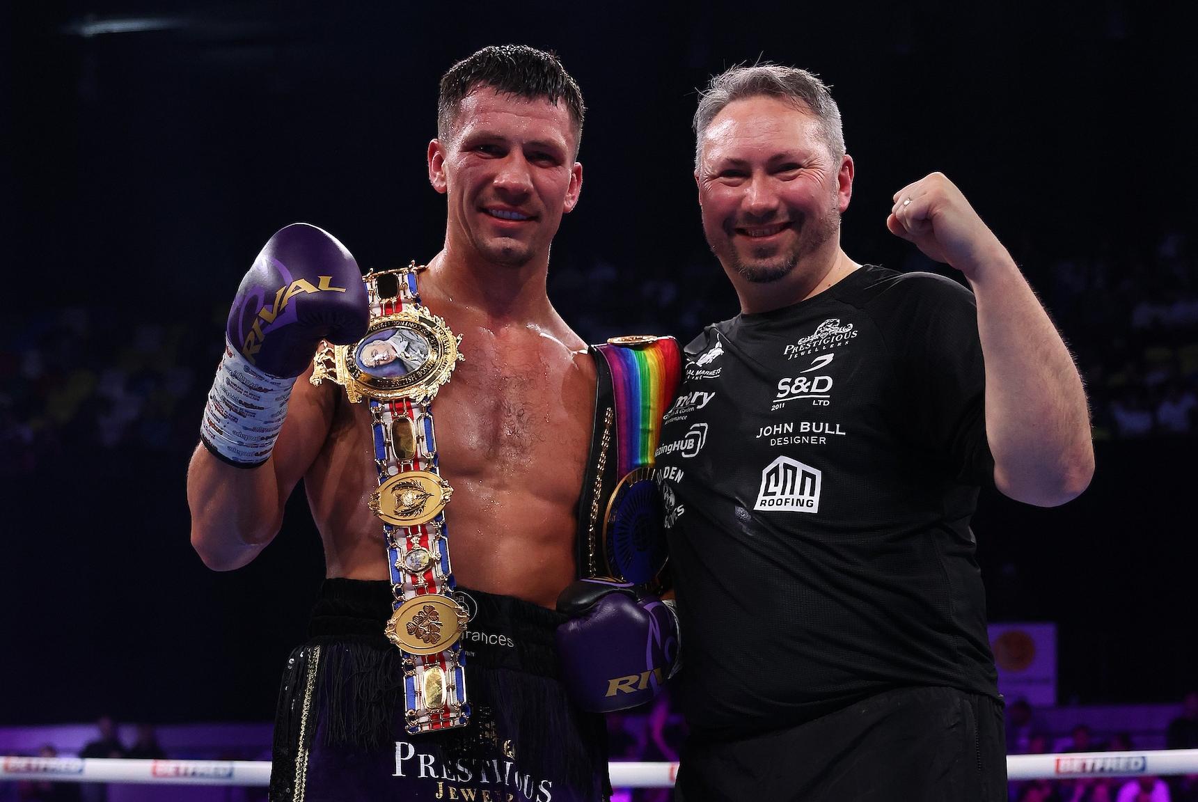 Northampton boxer Kieron Conway makes history as he lands British ...