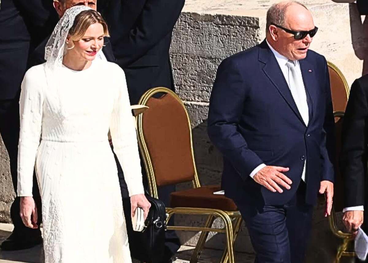Princess Charlene attends Pope Leo XIV’s inauguration mass