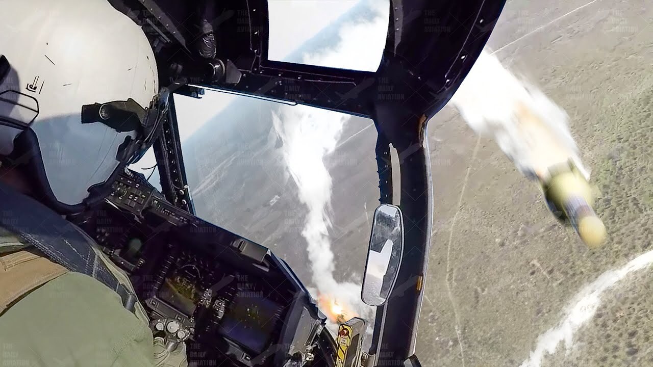 Skilled US V-22 Pilot Uses Crazy Tactic to Dodge Ground Rocket