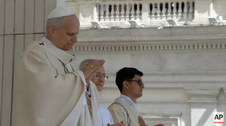[LOOK ARTICLE] Tagle places the symbolic Fisherman’s Ring on Pope Leo XIV