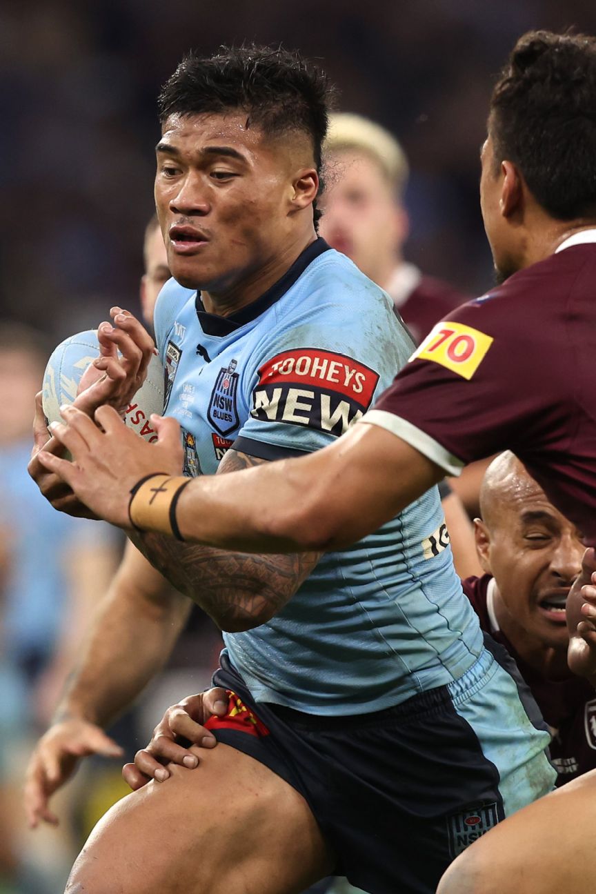 State of Origin New South Wales Blues Team for Game 1