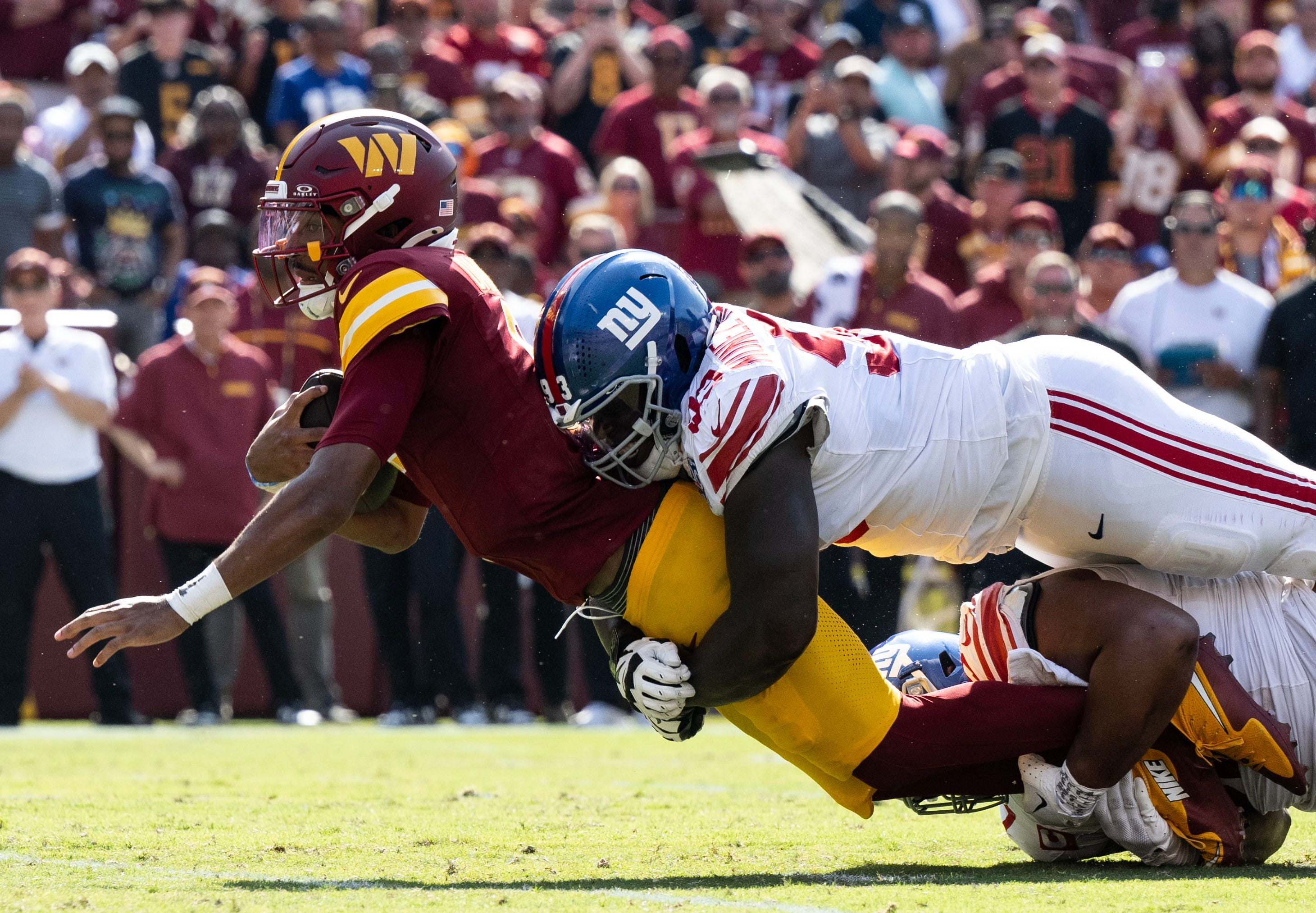 New York Giants injury report: Andrew Thomas, Rakeem Nunez-Roches sidelined