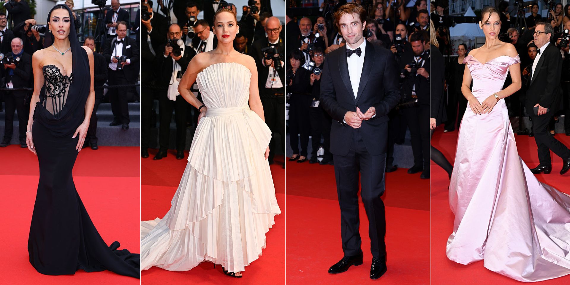 Jennifer Lawrence e Robert Pattinson infiammano il red carpet di Cannes ...