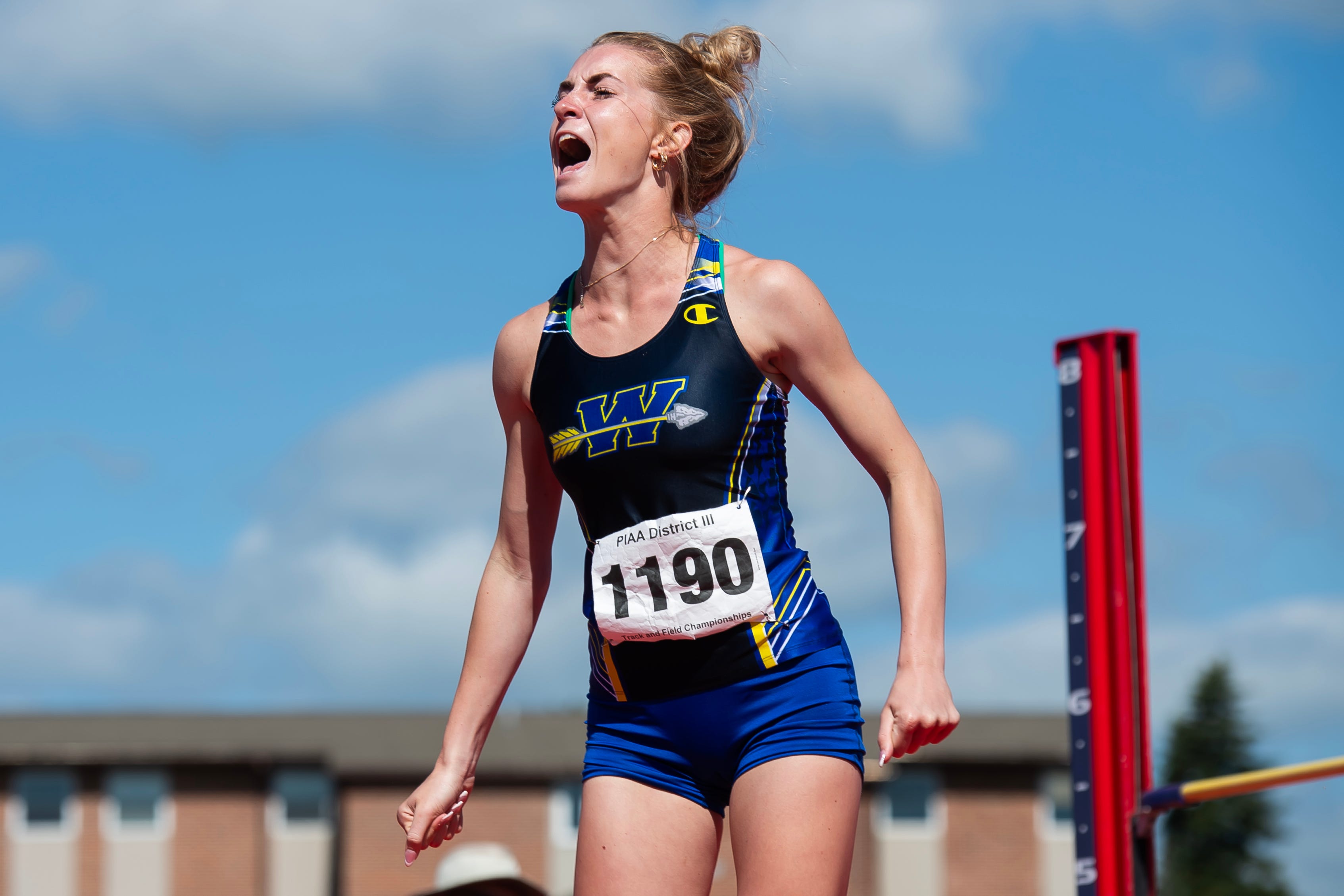 District 3 track and field 2025: Dockman goes up and over for first ...