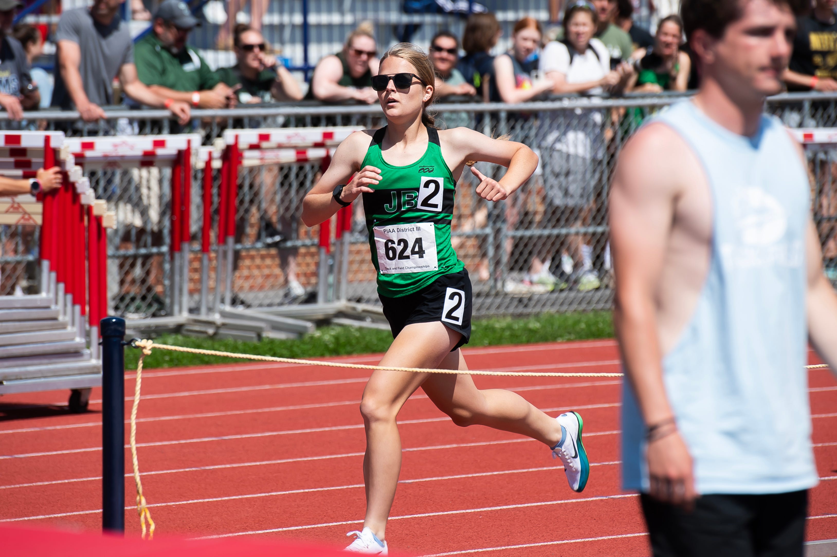 District 3 track and field 2025: Dockman goes up and over for first ...