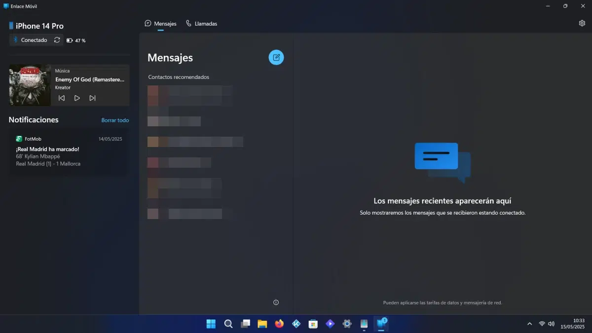 Enlace Móvil ofrece todo lo que me gustaría ver en KDE Connect. Cosas que envidio de Windows, vol. 2