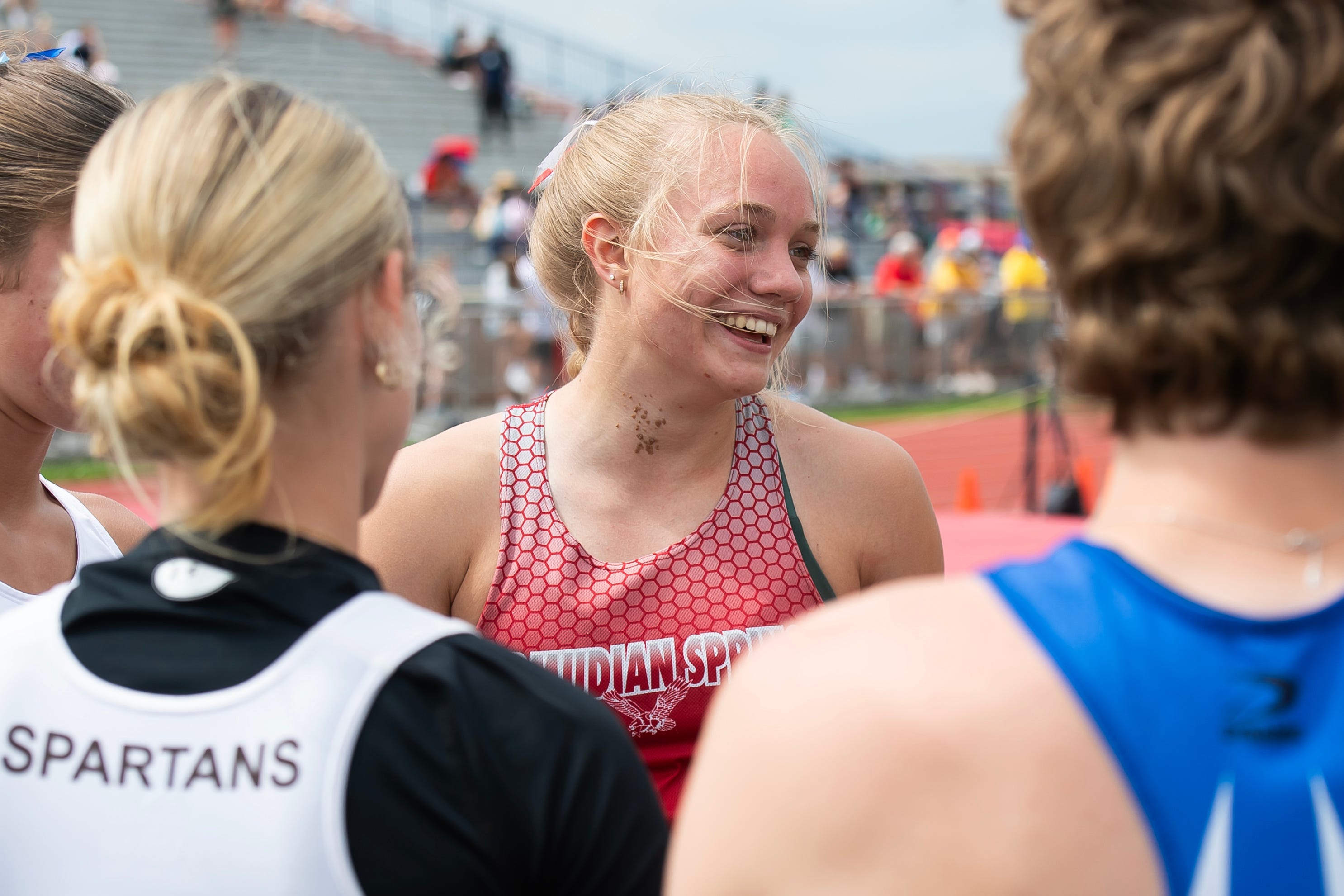 Pole vaulting in the street, competing for native Austria on District 3 ...
