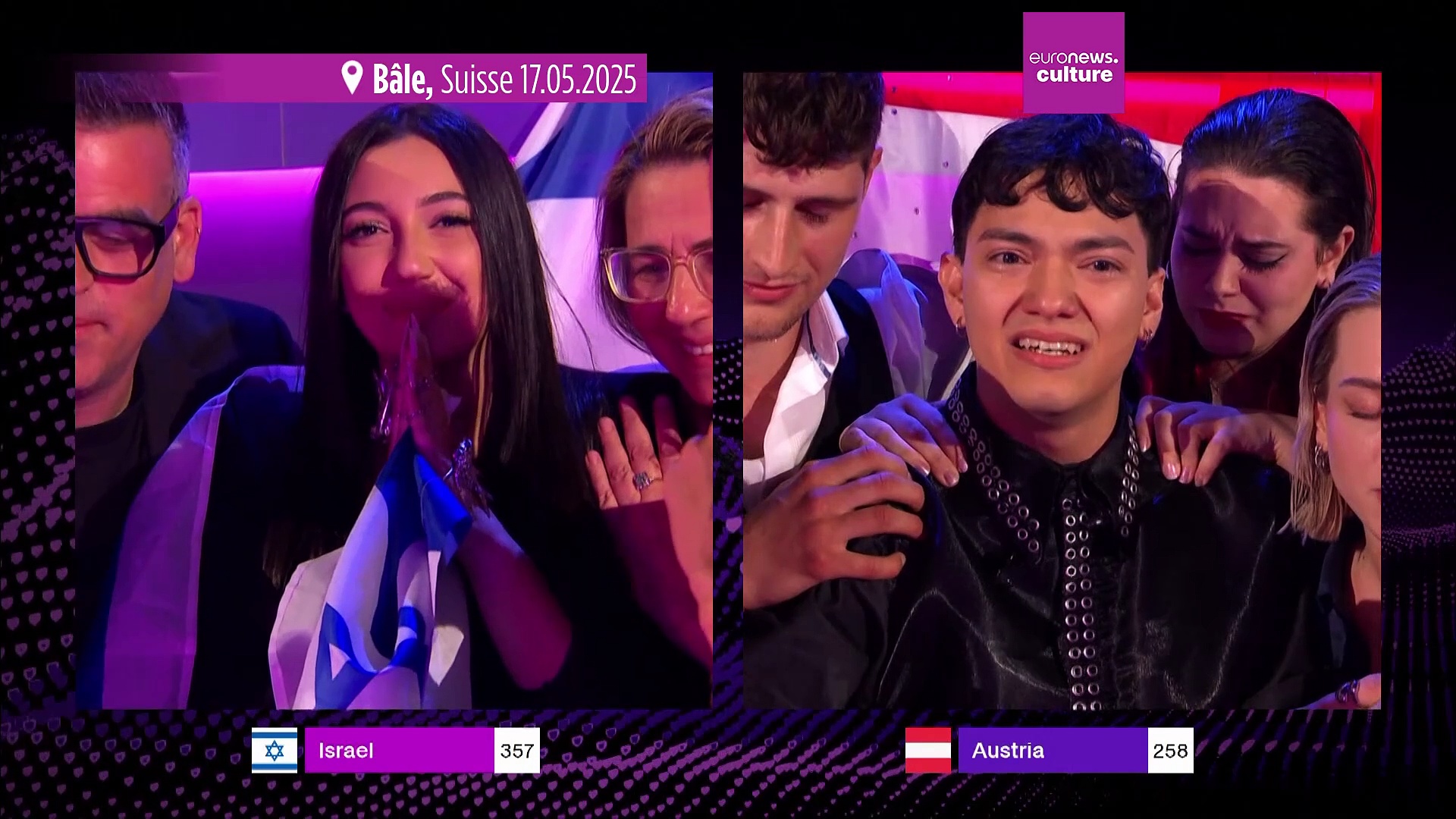 Eurovision : l'Autrichien JJ remporte le concours avec sa chanson "Wasted Love"