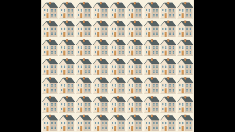 Optical Illusion: Can You Spot The Odd House In Under 10 Seconds?