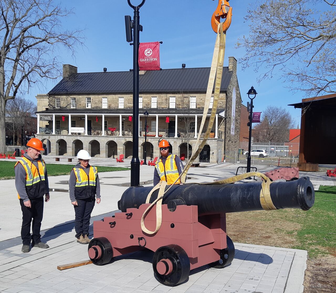 Cannons return to Officers' Square with some new details