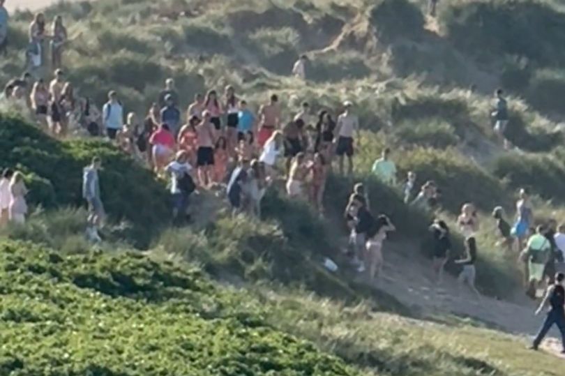 Teenage boy stabbed on Irvine beach after violent brawl