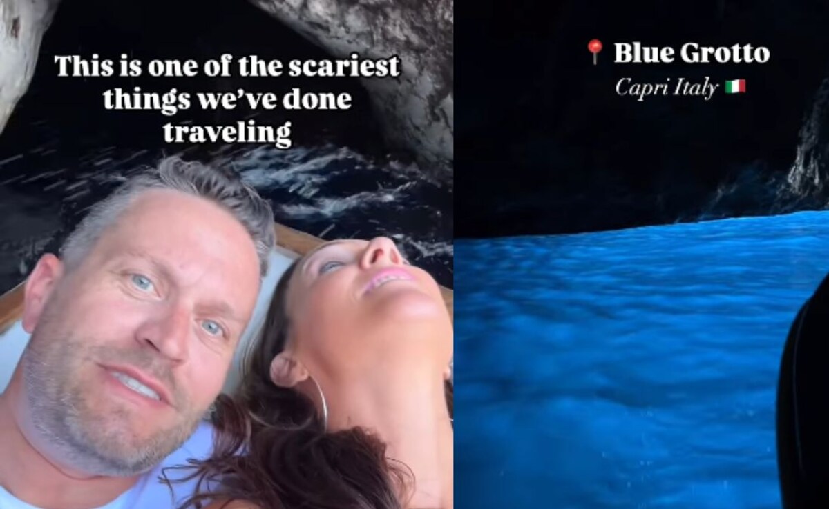 Watch: This Stunning Blue Grotto Cave In Italy Is Perfect For Your Next ...