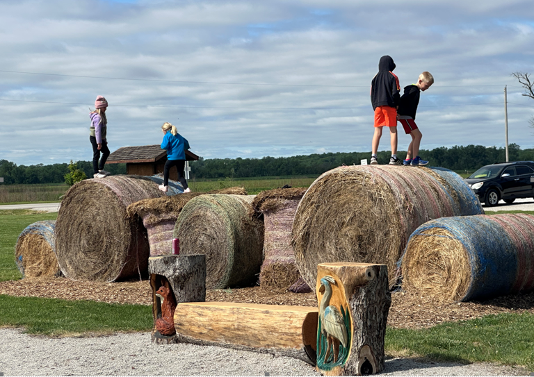 Polk County park opens natural playscape with pebble harp, mud kitchen