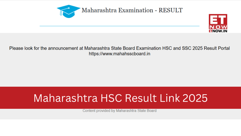 Mahresult.nic.in Maharashtra Board HSC Result 2025 Link; MSBSHSE 12th scorecard login credentials