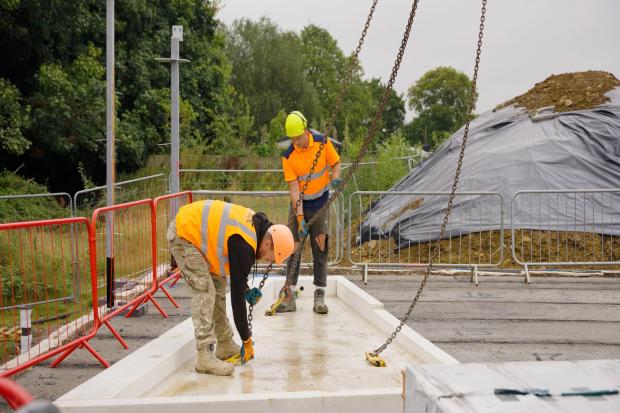 Improvement work starts on Gosport pontoon