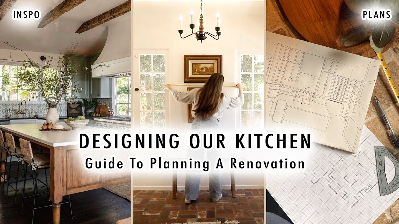 Designing kitchen renovation with practical DIY planning tips