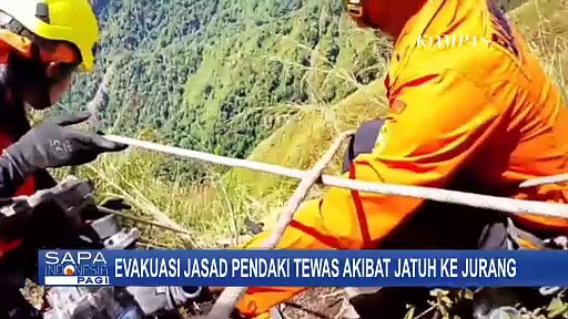 Dramatis! Tim SAR Berhasil Evakuasi Jasad Pendaki yang Jatuh ke Jurang ...