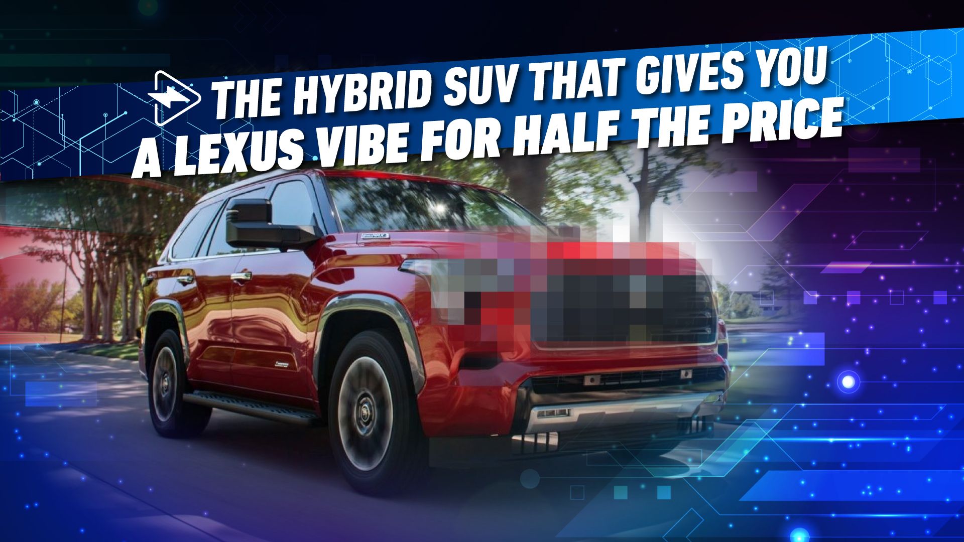 The Hybrid SUV That Gives You A Lexus Vibe For Half The Price