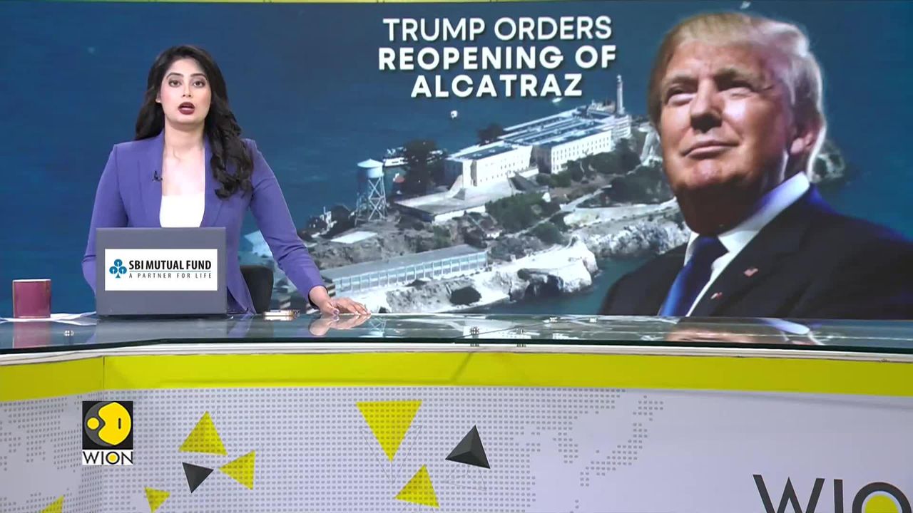 US President Donald Trump orders feds to re-open Alcatraz prison