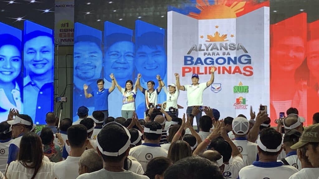 Marcos endorses One Cebu, Alyansa senatorial slate in Dumanjug rally