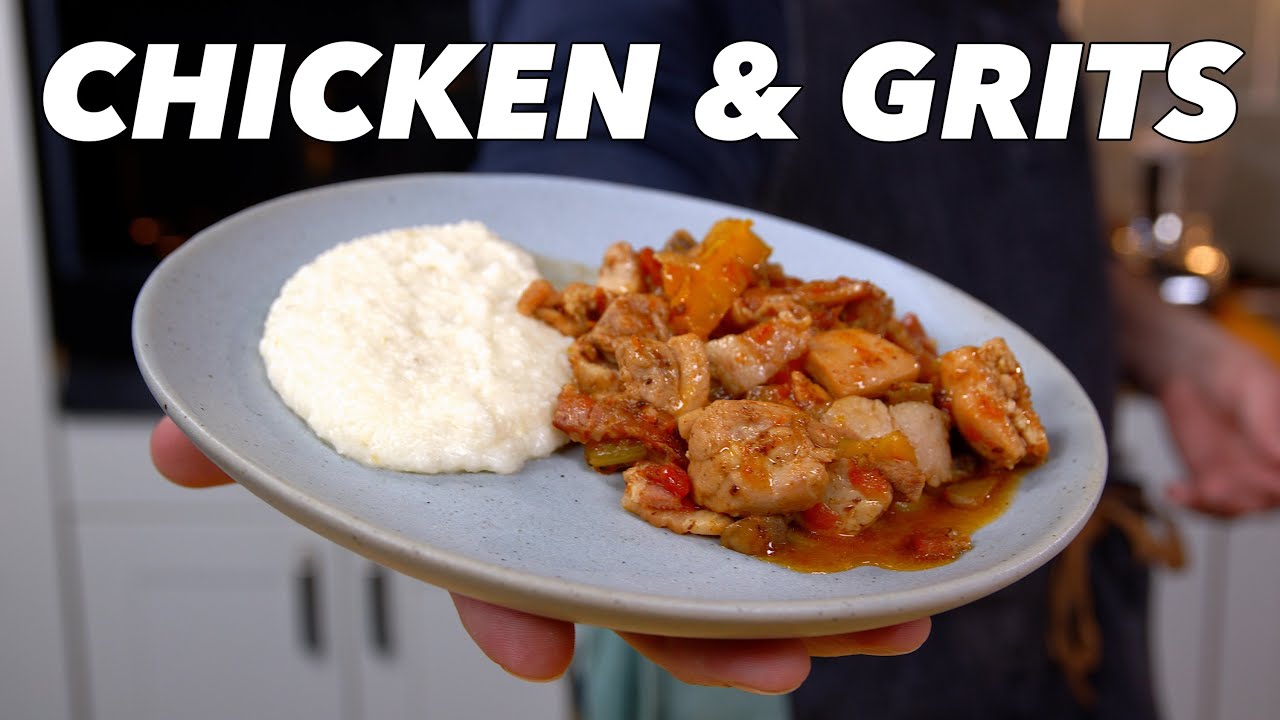 Homestyle Cooking - Rustic Chicken & Grits Recipe