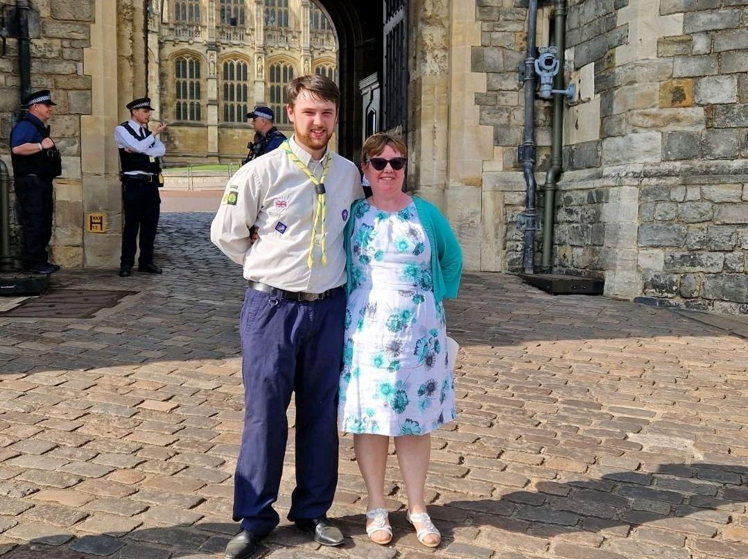 St George's Day celebrations for Scout Group