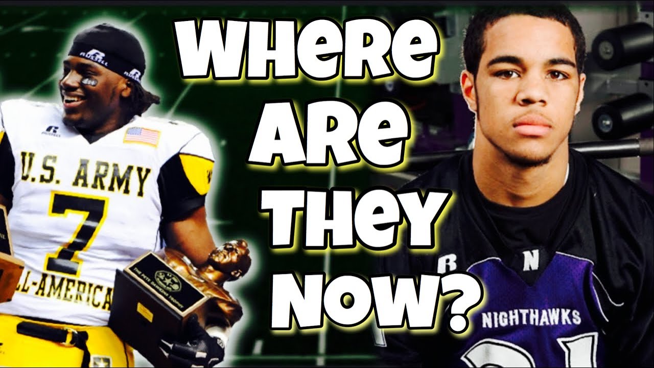 Top 10 Football Recruits from 2010 – Where Are They Now?