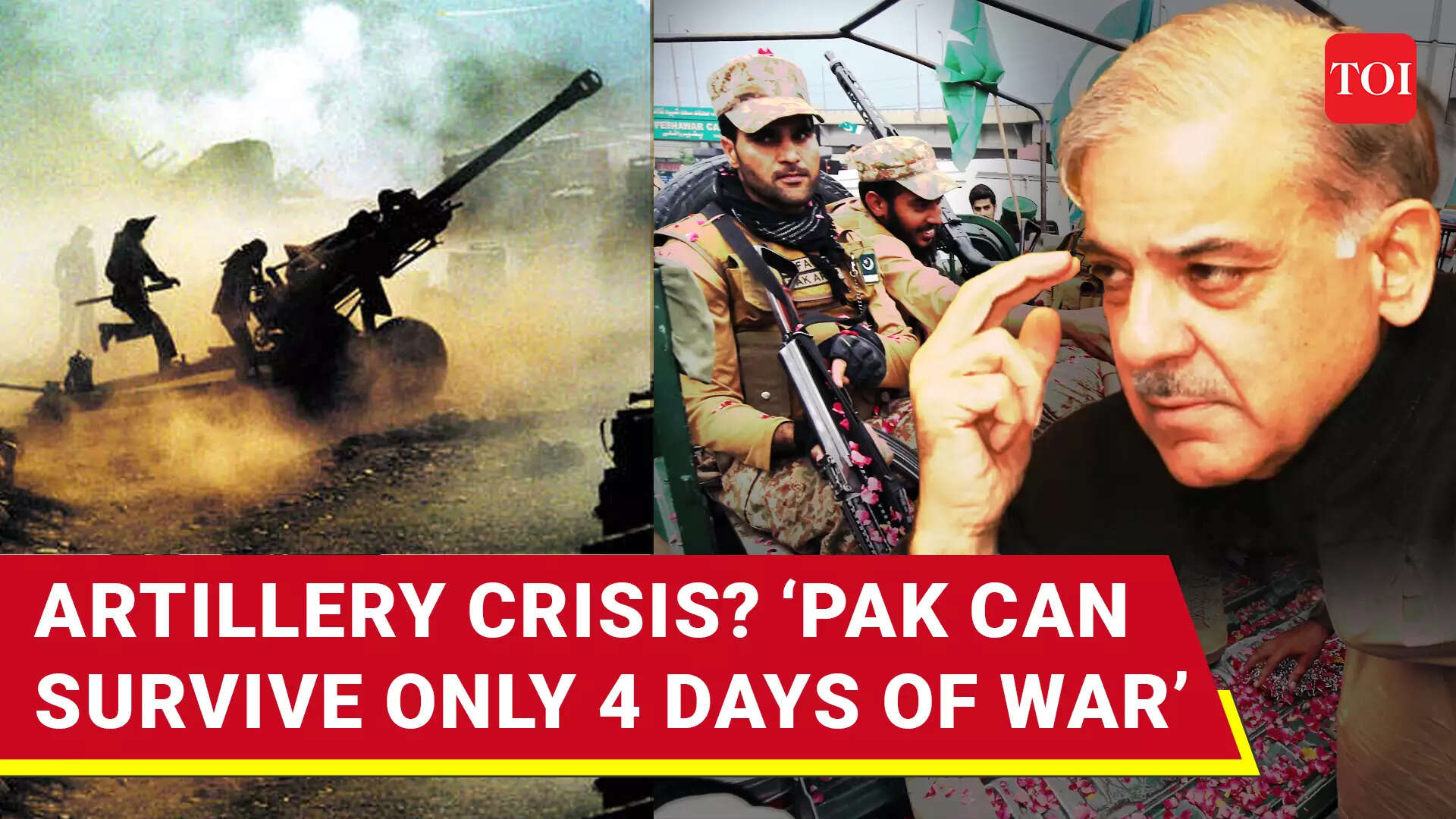 ‘Only 96 Hours’: Ammunition Crisis in Pak Army, Artillery Stockpiles ...
