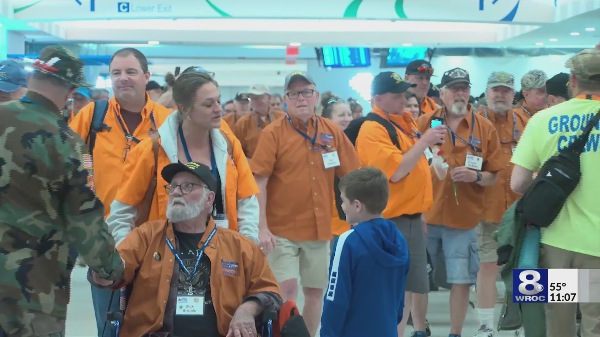 Honor Flight Rochester begins 2025 flights with Mission 88