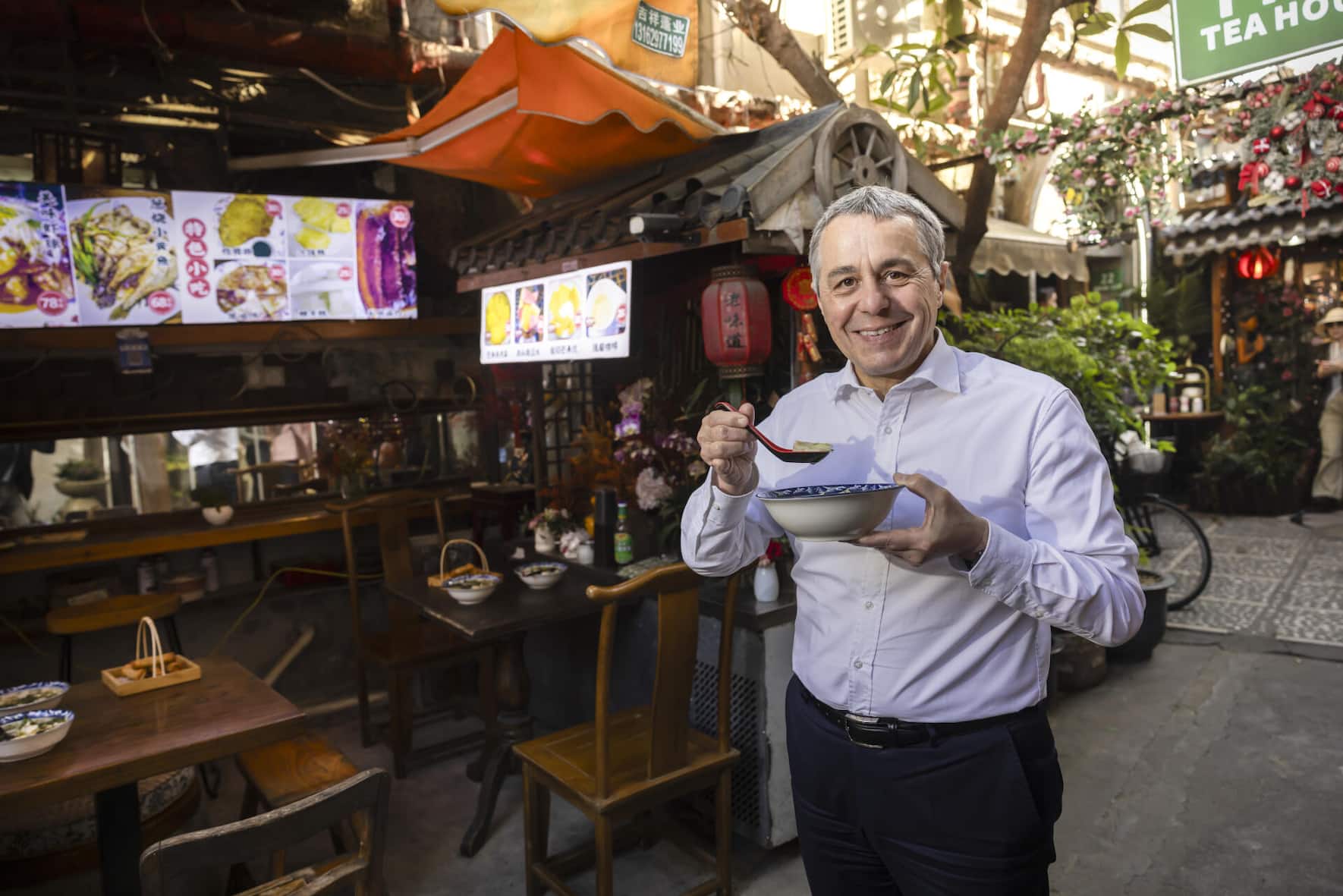 Mit Bundesrat Ignazio Cassis in Japan und China