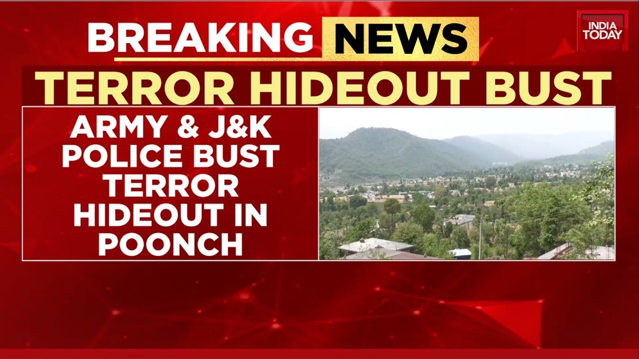Joint Operation By Army And J K Police Uncovers Terror Hideout In ...