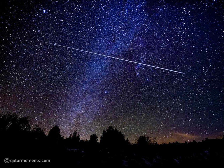 One of the Year's Brightest Meteor to Light Up Qatar's Sky
