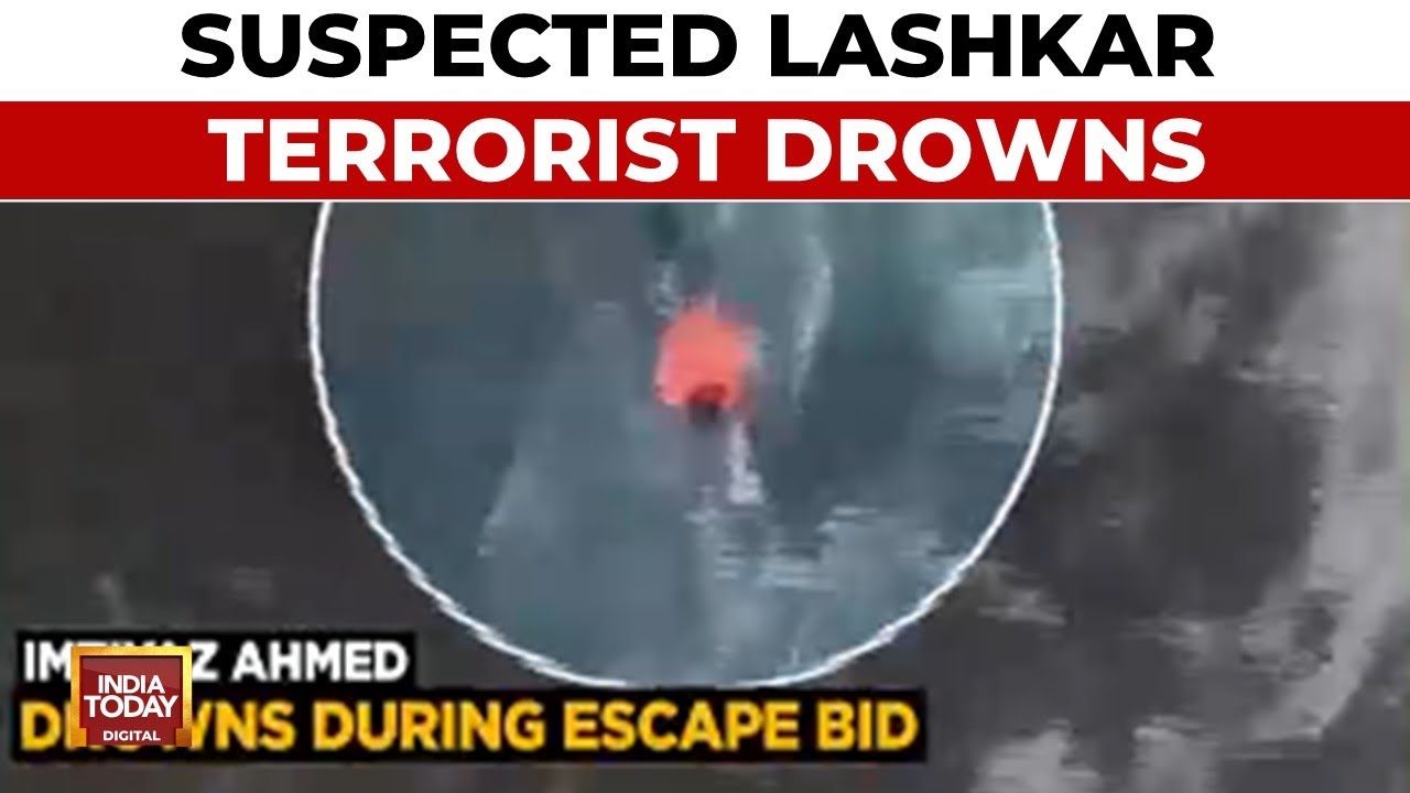 Suspected Lashkar Terrorist Jumps In Water To Escape From Police, Drowns
