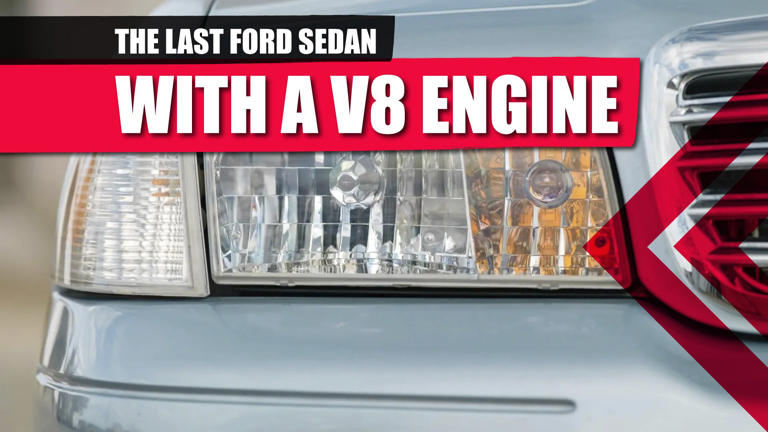 The Last Ford Sedan With A V8 Engine