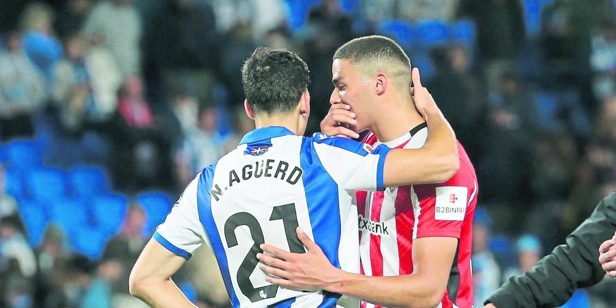 La distancia del Athletic va menguando