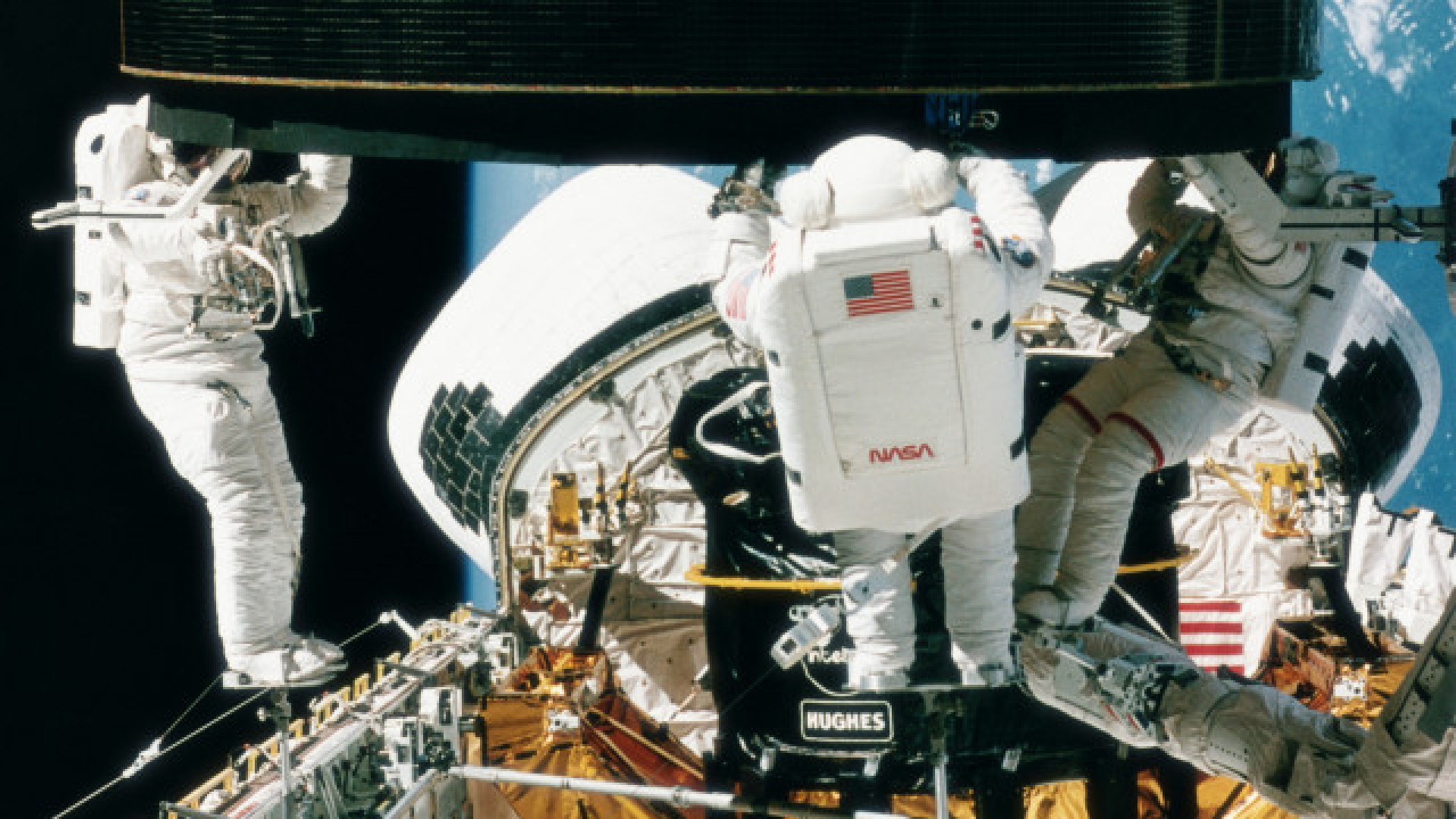 A rare look into the daily lives of astronauts in space