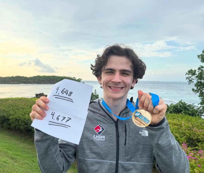 U of U’s Samuel Watson smashes two speed climbing world records at IFSC ...