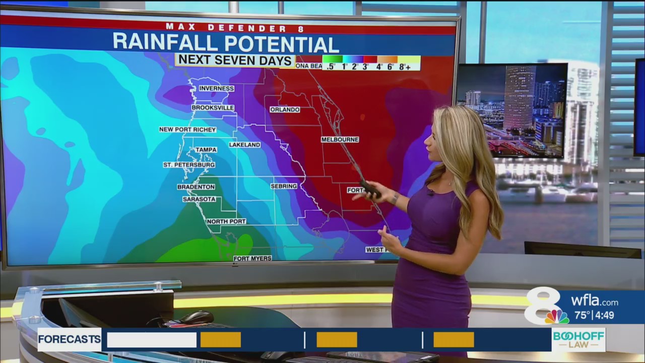 Warm Week Ahead with Increasing Rain Chances by the Weekend