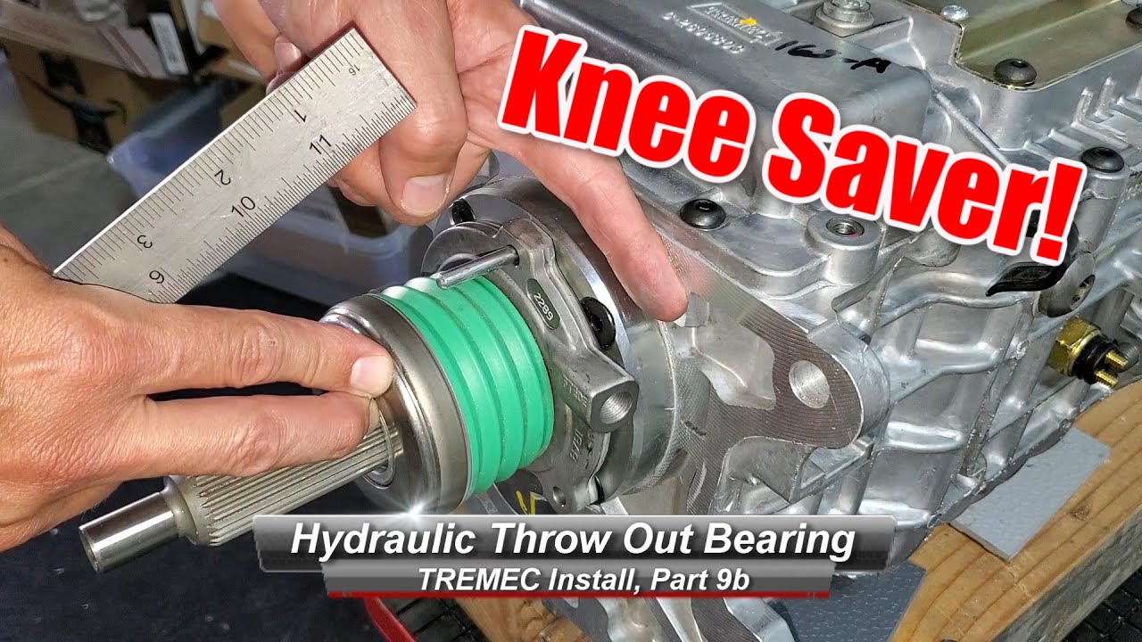 TREMEC TKOTKXT56 Install, Part 9b How to install a Hydraulic Throw Out ...